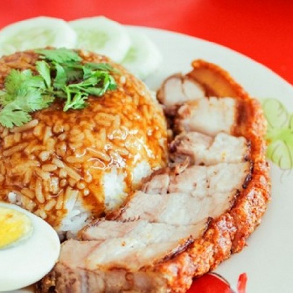 Thai Style Pork Leg Rice (Lucky Eatery Food Court), Food Court cuisine ...
