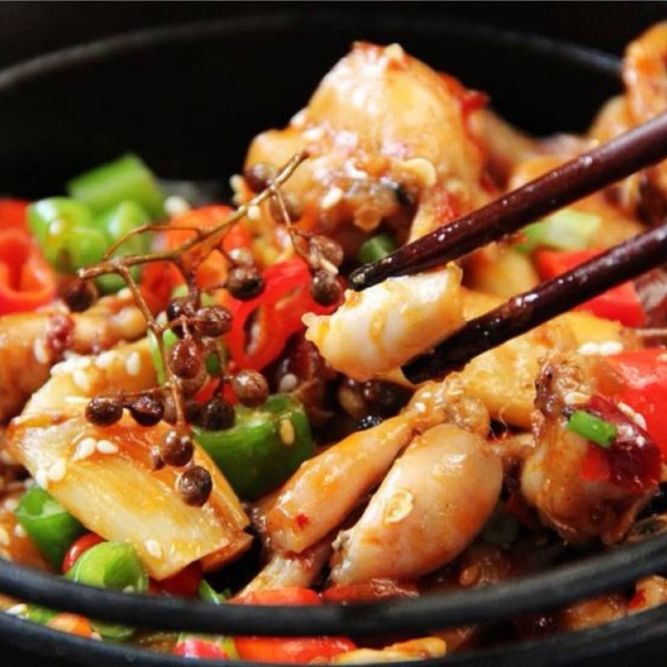 农家乐餐馆 Chinese farm restaurant, Chinese cuisine at George Town, Penang ...