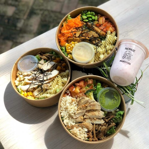 Homie Yogurt X Salad Farm, Western YOGURT salad cuisine at George Town ...